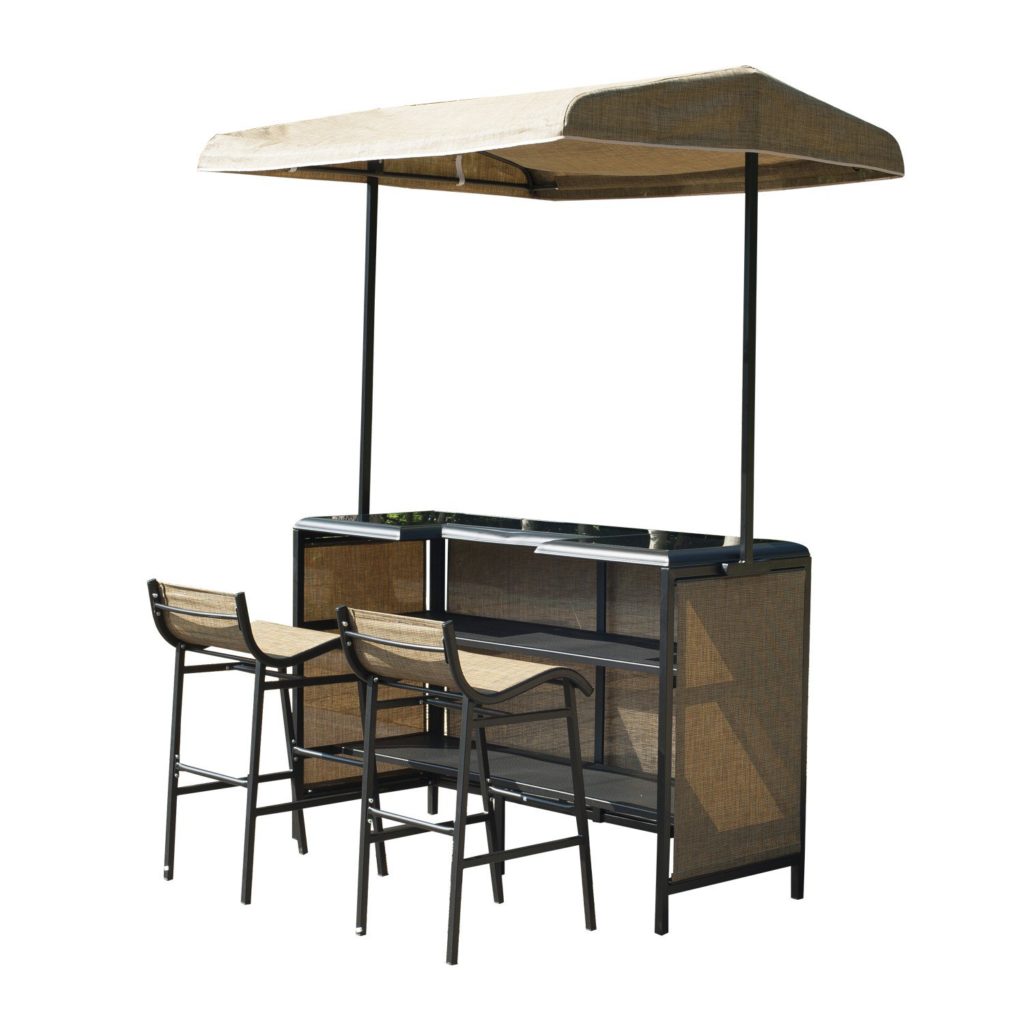 Outdoor bar sets with canopy - Hawk Haven