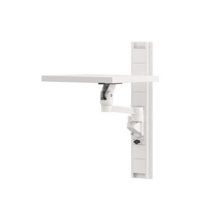 Wall mounted printer shelves - Hawk Haven