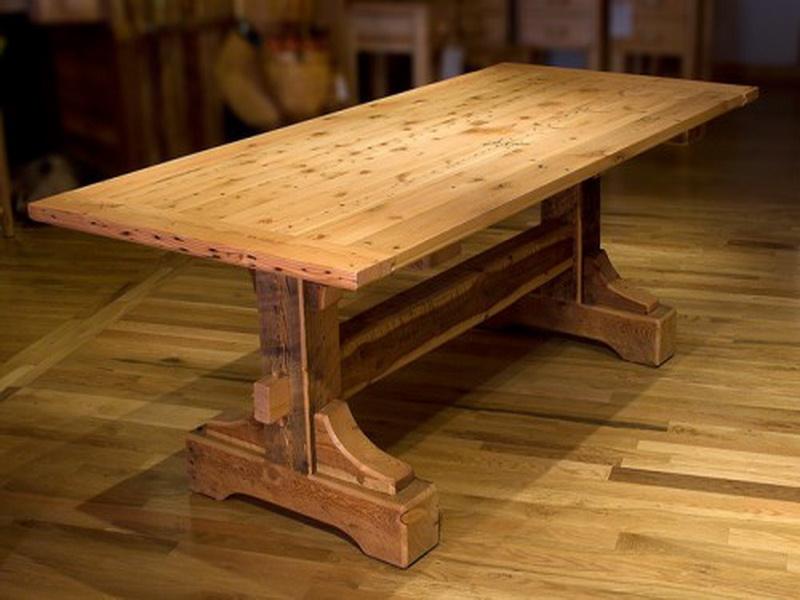 Rustic Dining Table Plans Hawk Haven Rustic Dining Table Plans Hawk Haven